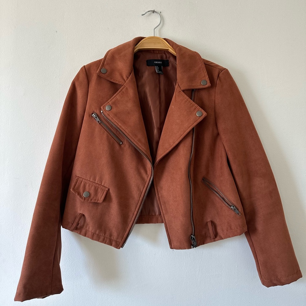 Camel Suede Jacket - Gem